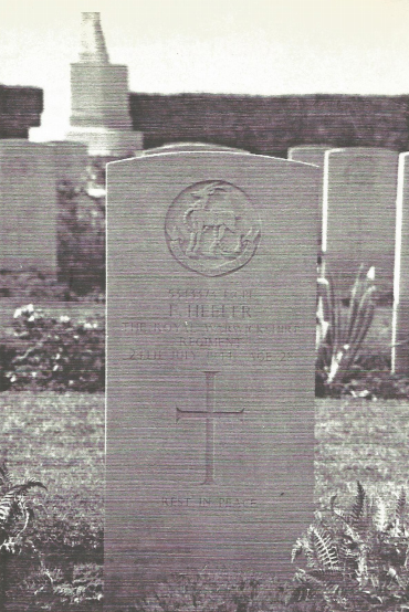 Heyford Role of Honour – WW2 – Frederick Heeler – The Nether Heyford ...